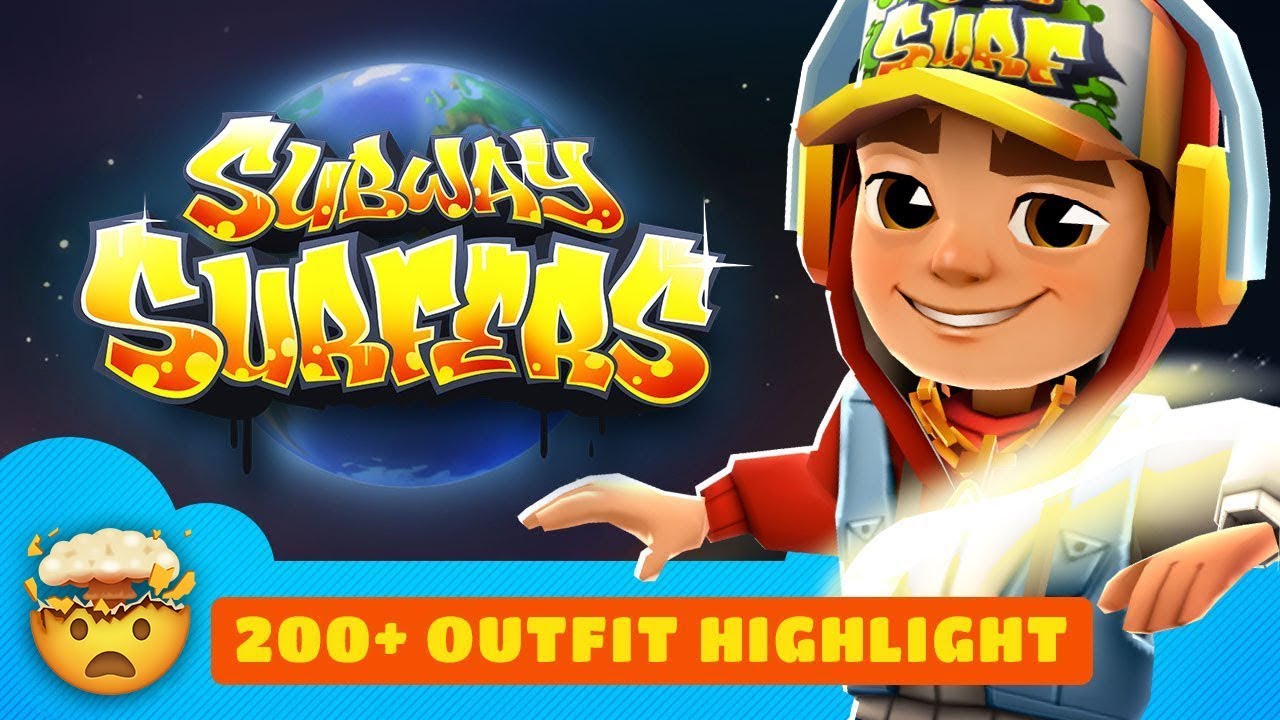 SUBWAY SURFERS CHARACTERS & OUTFITS - YouTube