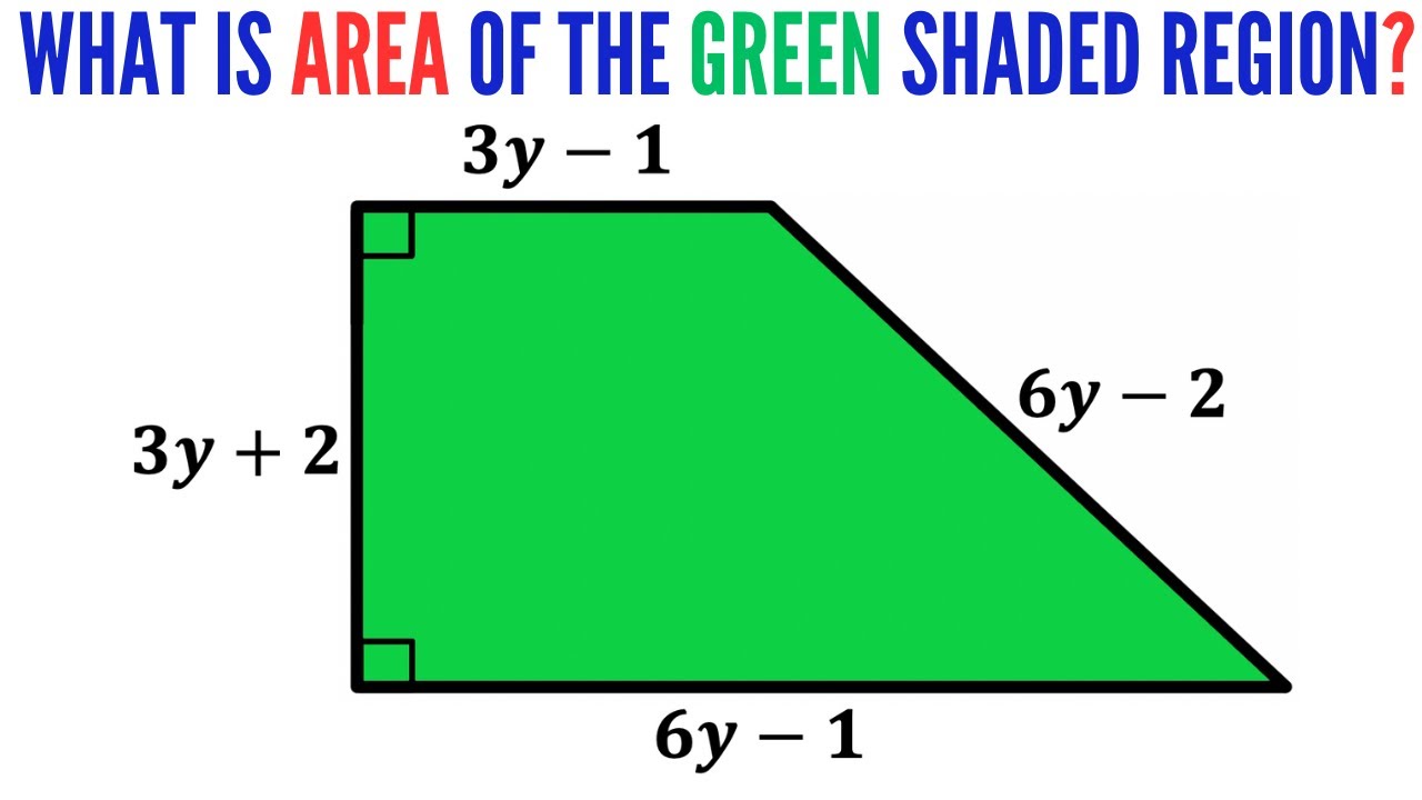 Can you find area of the Green Trapezoid? | (Trapezoid) | (Trapezium ...