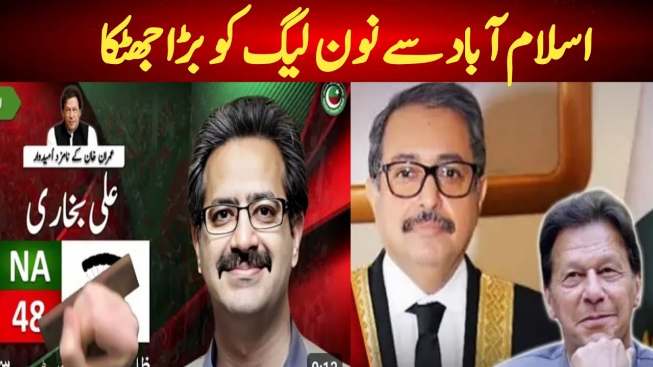 Ali Bukhari's victory in NA-48, a major order from the High Court - YouTube