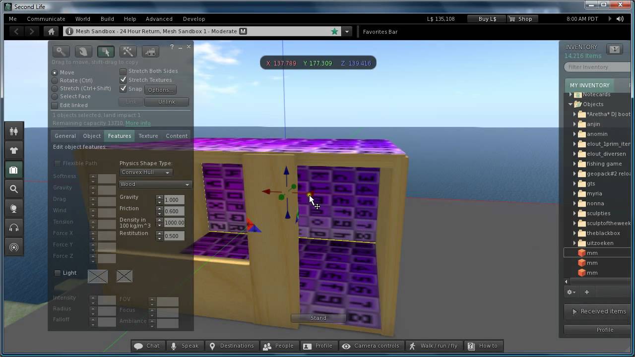 Mesh, Physics and LI in SL Part 2 - YouTube