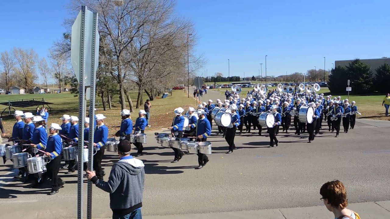 The "Pride of the Dakotas" SDSU marching band - YouTube