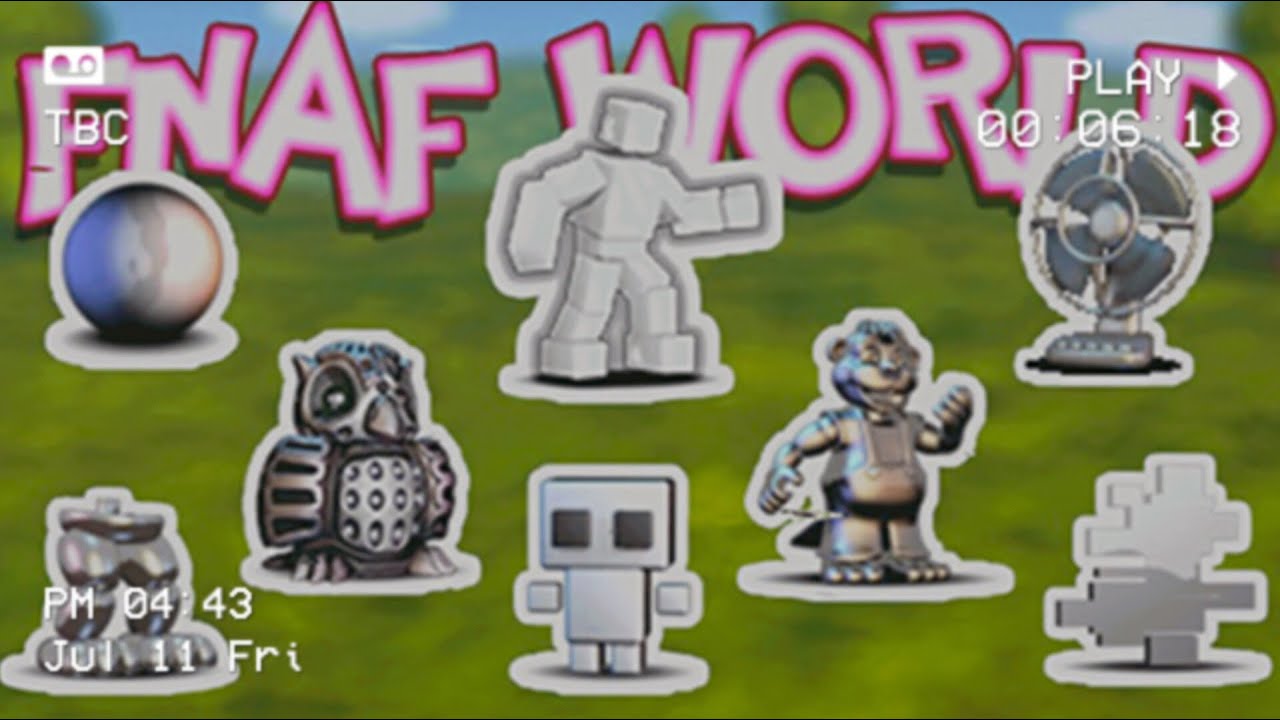 FNAF World Android 4k | Partida Todos Los Logros | Parte 2 | Sin ...