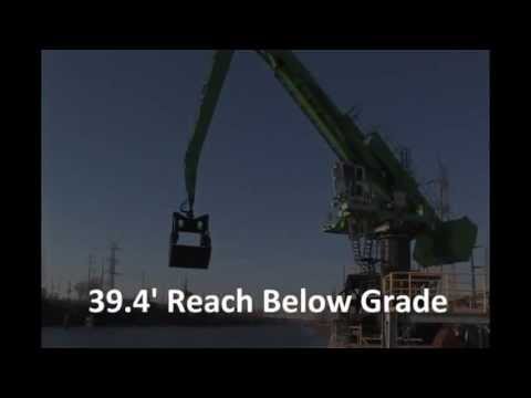 Sennebogen 880 EQ Material Handler - YouTube