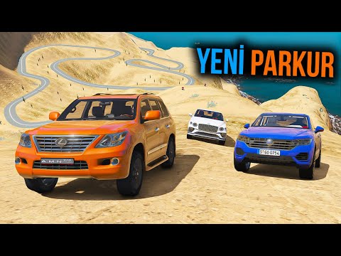 Süper Güçlü Arabalar ile Yeni Bölgede Dağa Tırmanma !!! GTA 5