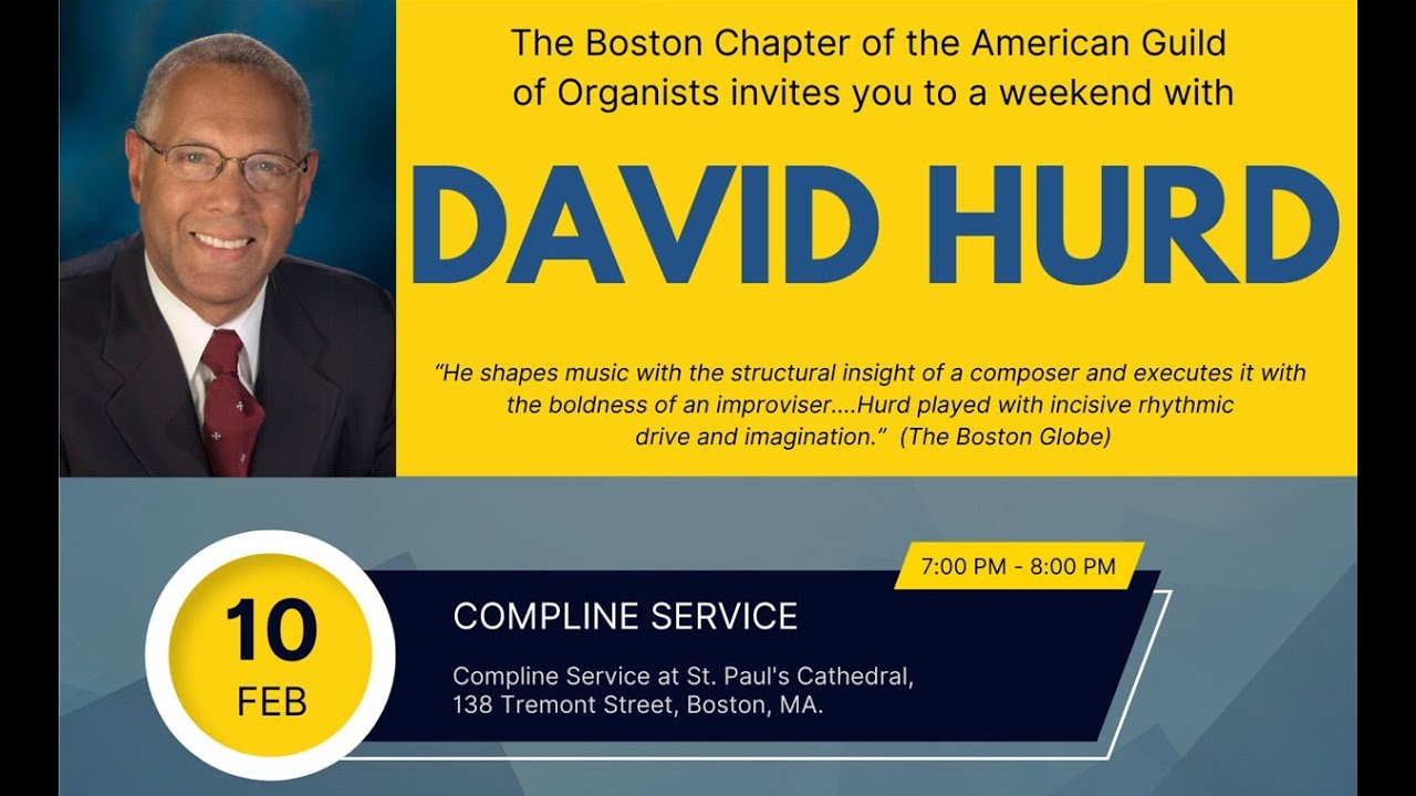 Compline with David Hurd for YouTube - YouTube