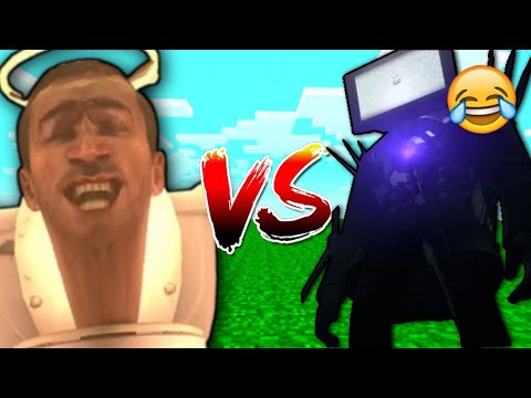 CRAZY BATTLE BETWEEN SKIBIDI TOILET AND KAMERAMAN ! Minecraft - YouTube