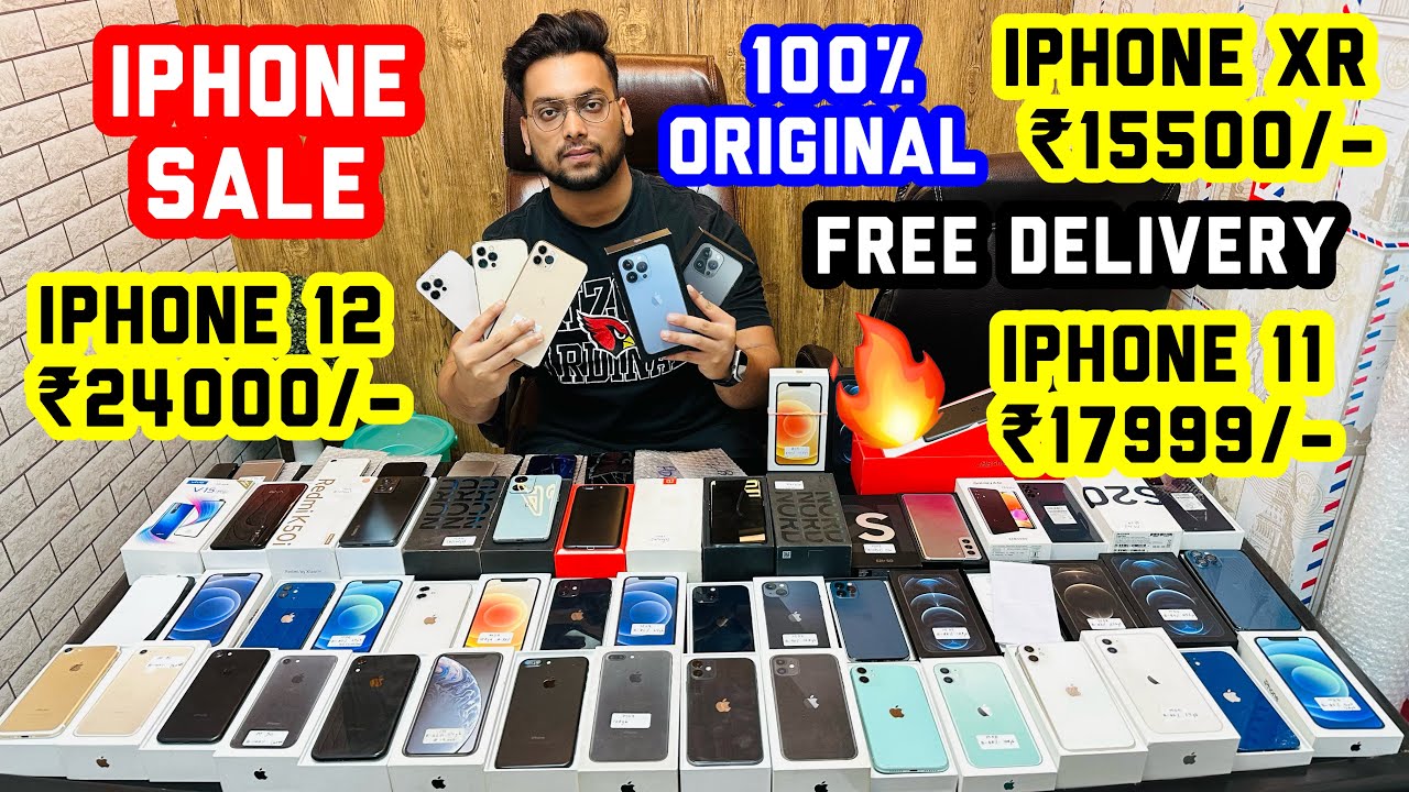 Cheapest iPhone Market in Delhi | Second Hand Mobile | iPhone Sale ...