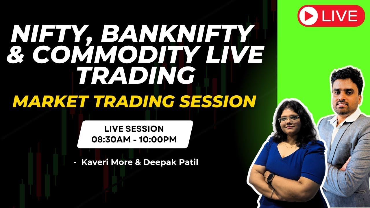 Equity & Commodity Live Trading Session - YouTube