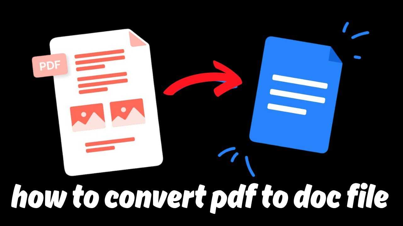 How to Convert PDF into Word Document (Quick & Easy 2025 Guide) - YouTube