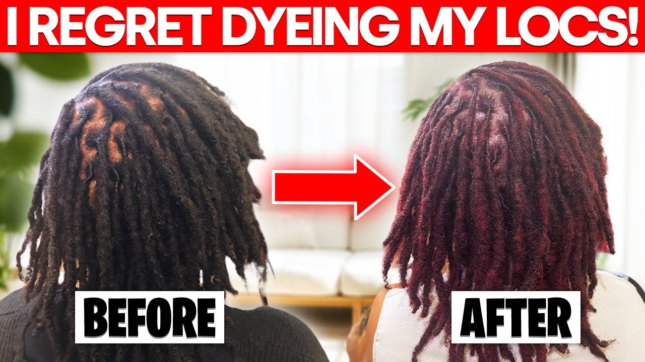 Bleaching & Dyeing Locs?! WATCH THIS BEFORE. - YouTube