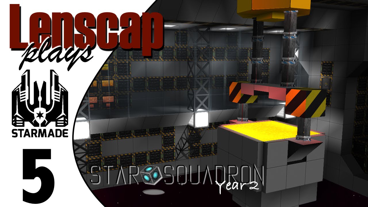 StarMade: STAR SQUADRON - S2E5 - Factory Floor - YouTube