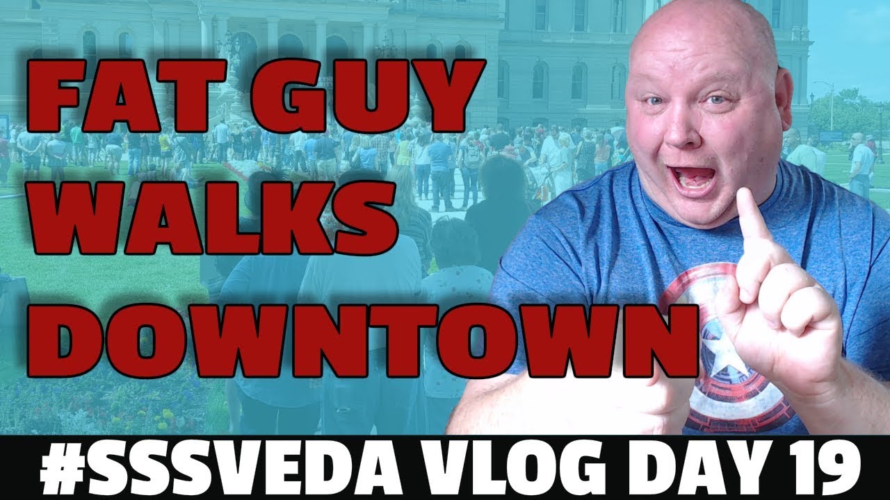 Fat Guy Walks Downtown Ends Up At Black Lives Matter Rally. #SSSVEDA ...