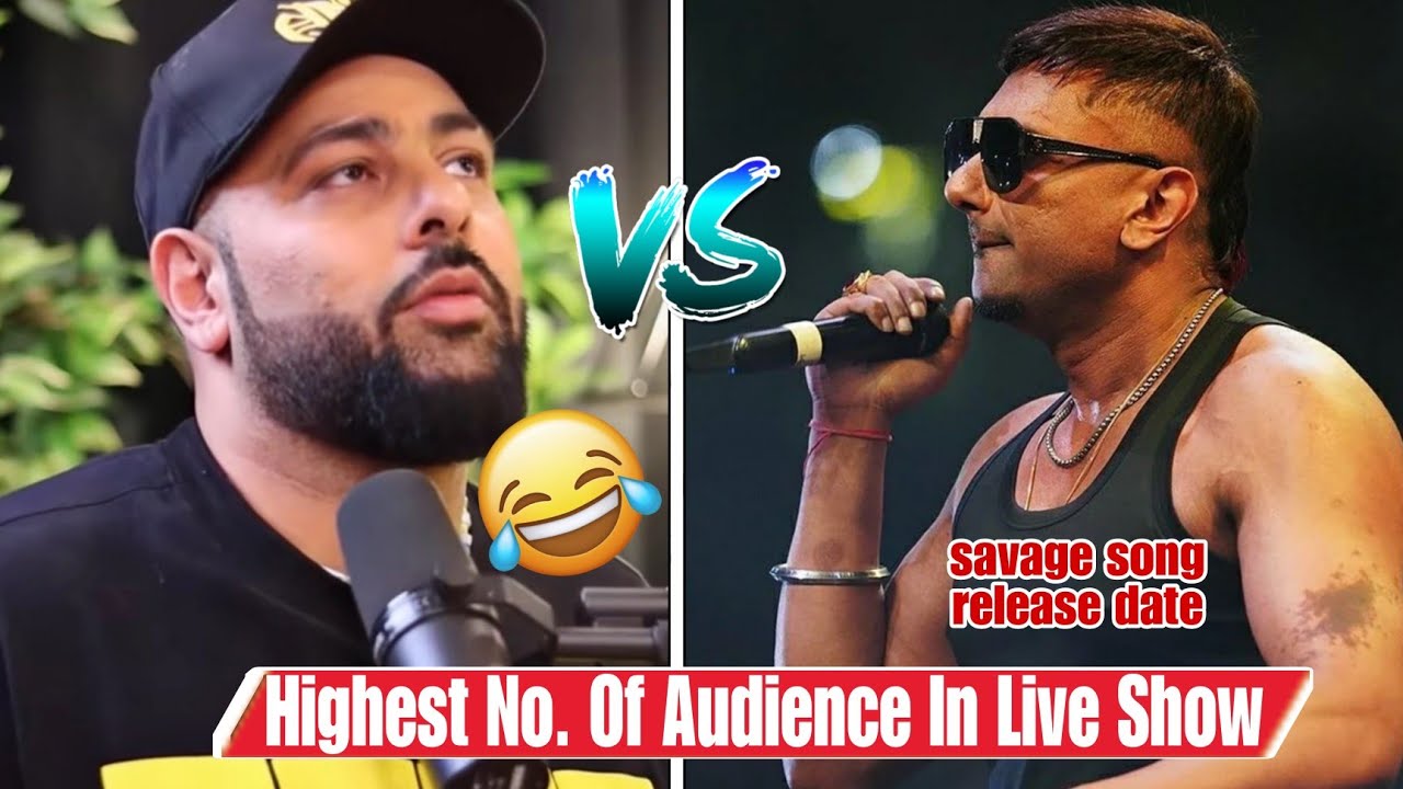Badshah Vs Honey Singh Number Of Audience In Live Concerts😮 Savage Song ...