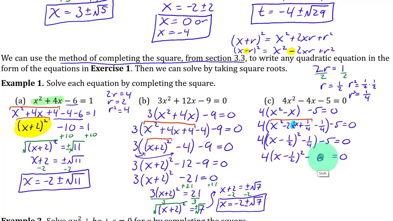Math 134 -- 3.4 Part 2: Examples 1 - 3 - YouTube