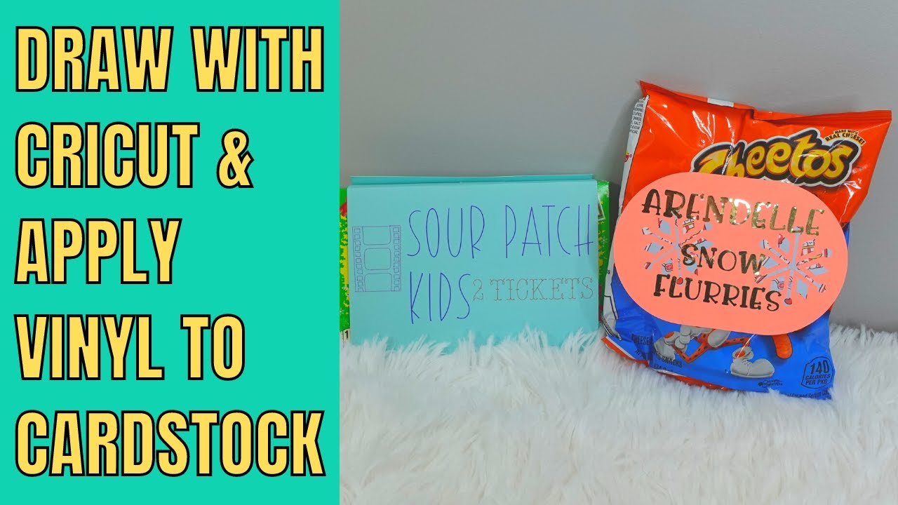 Create Candy Wrappers and tags in Cricut Design Space - write with pen ...