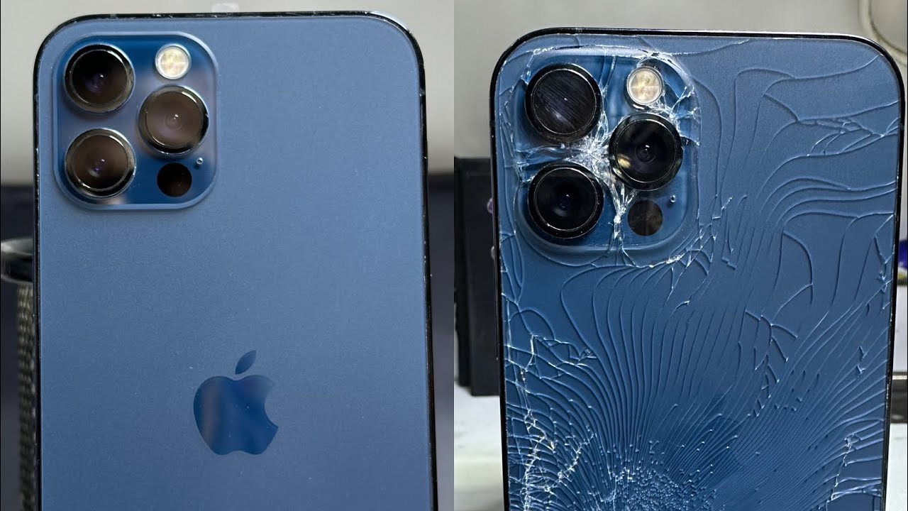 iPhone 12 Pro Back Glass Replacement Full Step - YouTube