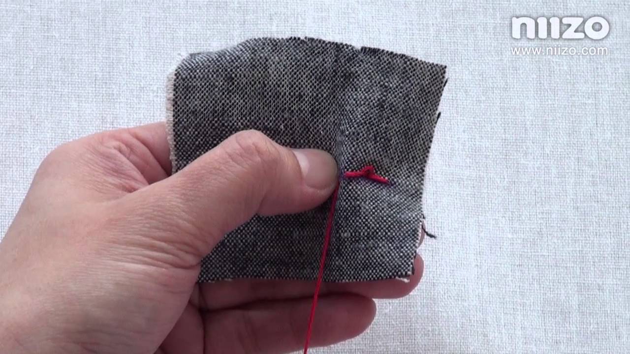 Basic Sewing Stitches Part 2 of 6 - Full Back Stitch - YouTube