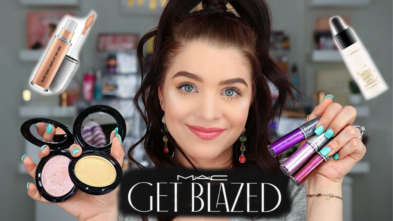 Mac Get Blazed Collection Review Tutorial+Swatches - YouTube
