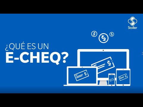 ¿Qué es un E-Cheq? - YouTube