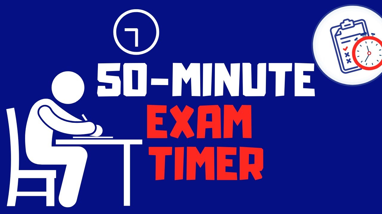 50 Minute Mock 11 Plus Exam Paper Timer: Practice Timer - YouTube