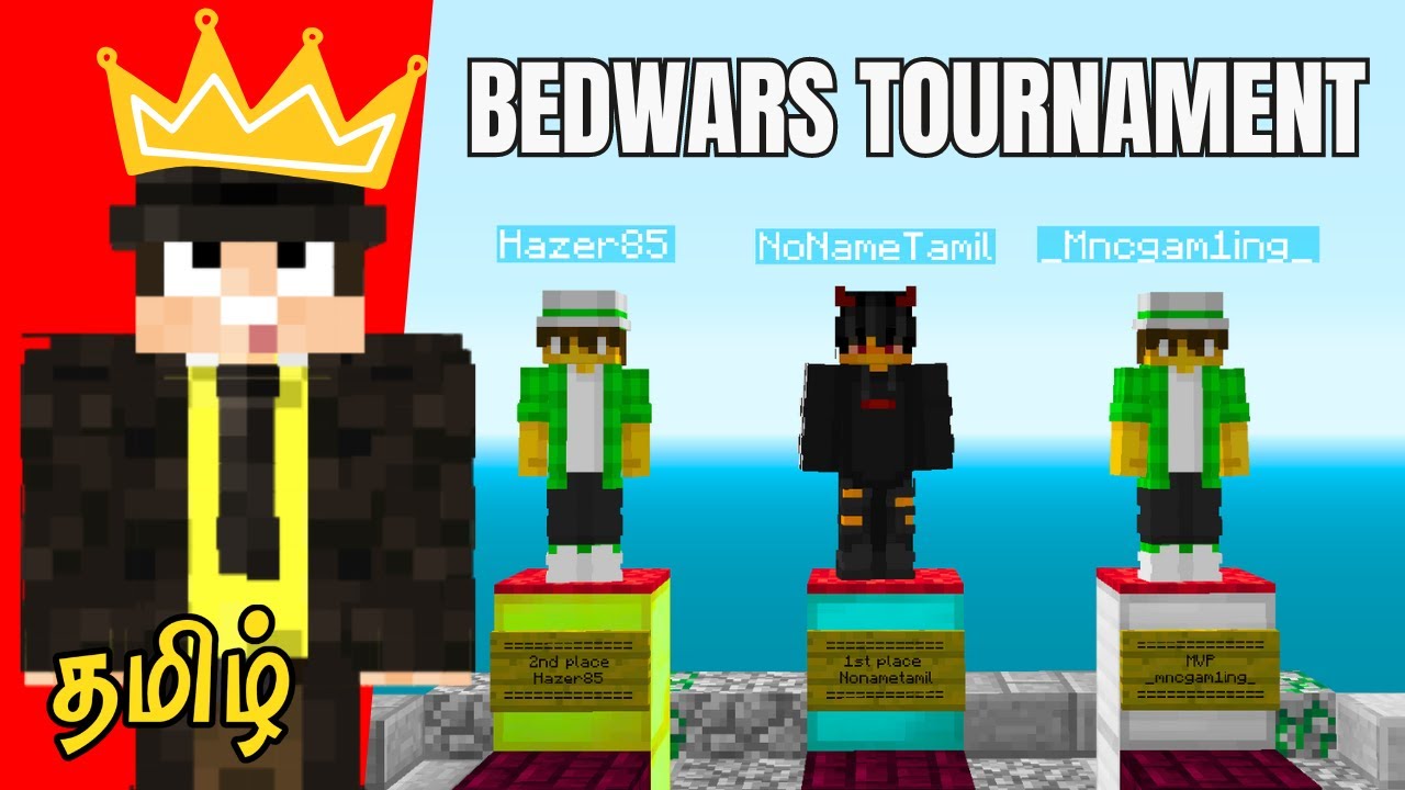I am the CHIEF GUEST for this BEDWARS TOURNAMENT | Minecraft Tamil ...