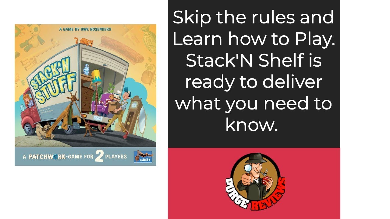 Stack'N Stuff Learn How to Play by Purge Reviews - YouTube