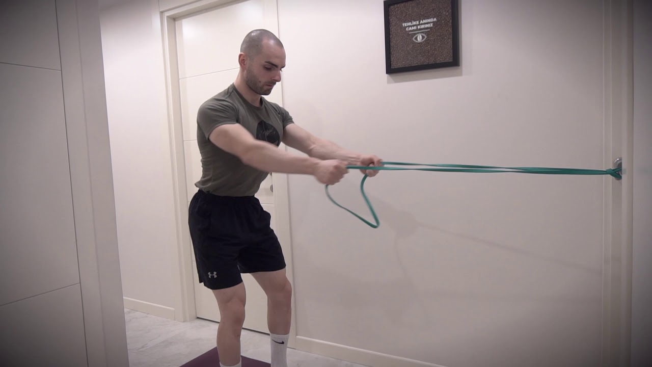 Standing Banded Row - YouTube