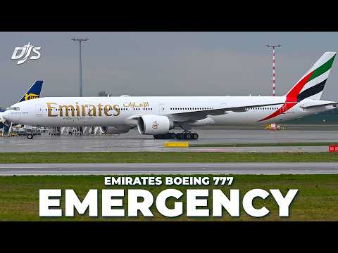 Emirates Boeing 777 In Emergency