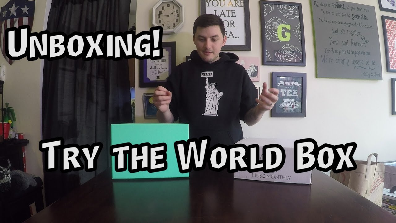 Unboxing - Try the World Box - Late April 2017! - YouTube