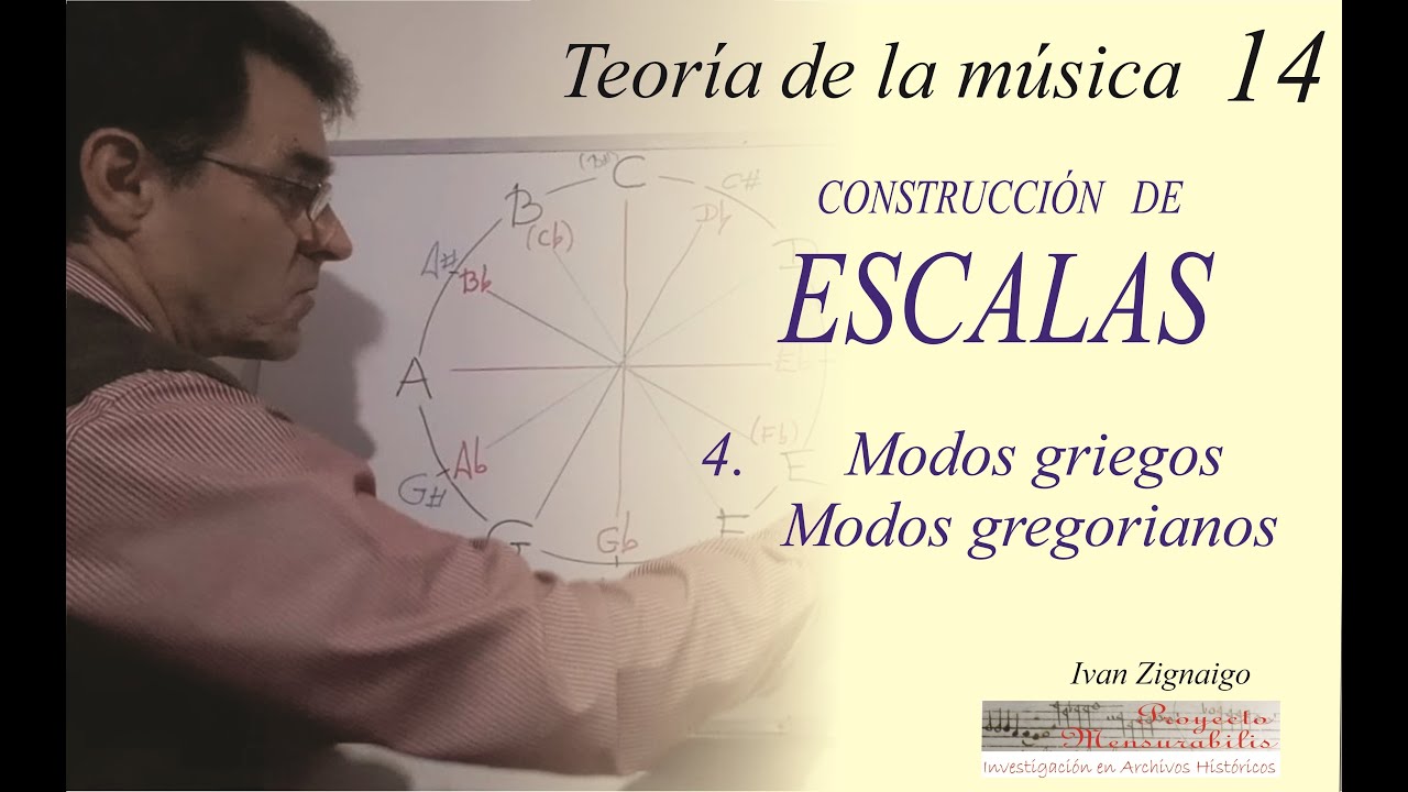 TEORÍA DE LA MÚSICA 14: Modos griegos y modos gregorianos - YouTube