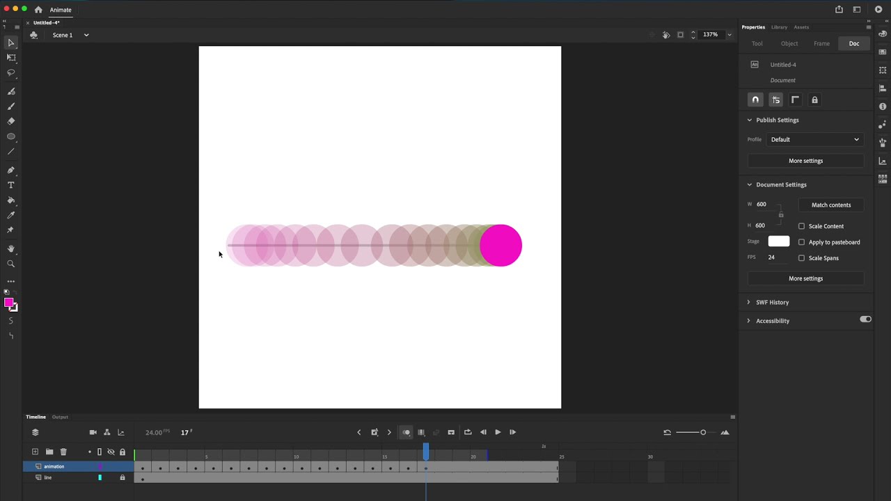 Frame by frame animation [Part 1- animating a circle] - YouTube