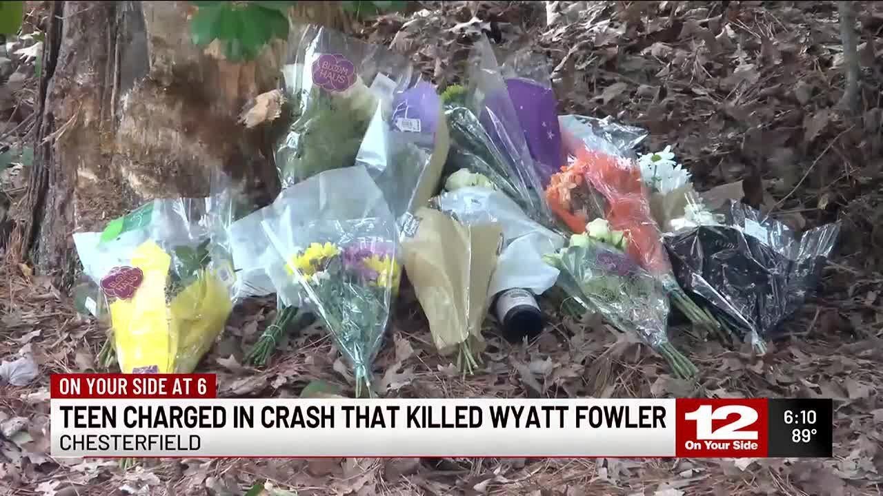 Teen charged in crash that killed Wyatt Fowler - YouTube