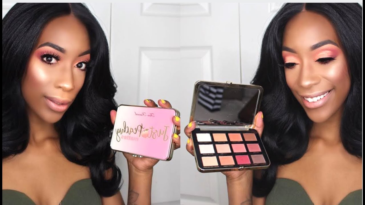 Too Faced Just Peachy Mattes Palette | Review & Tutorial - YouTube