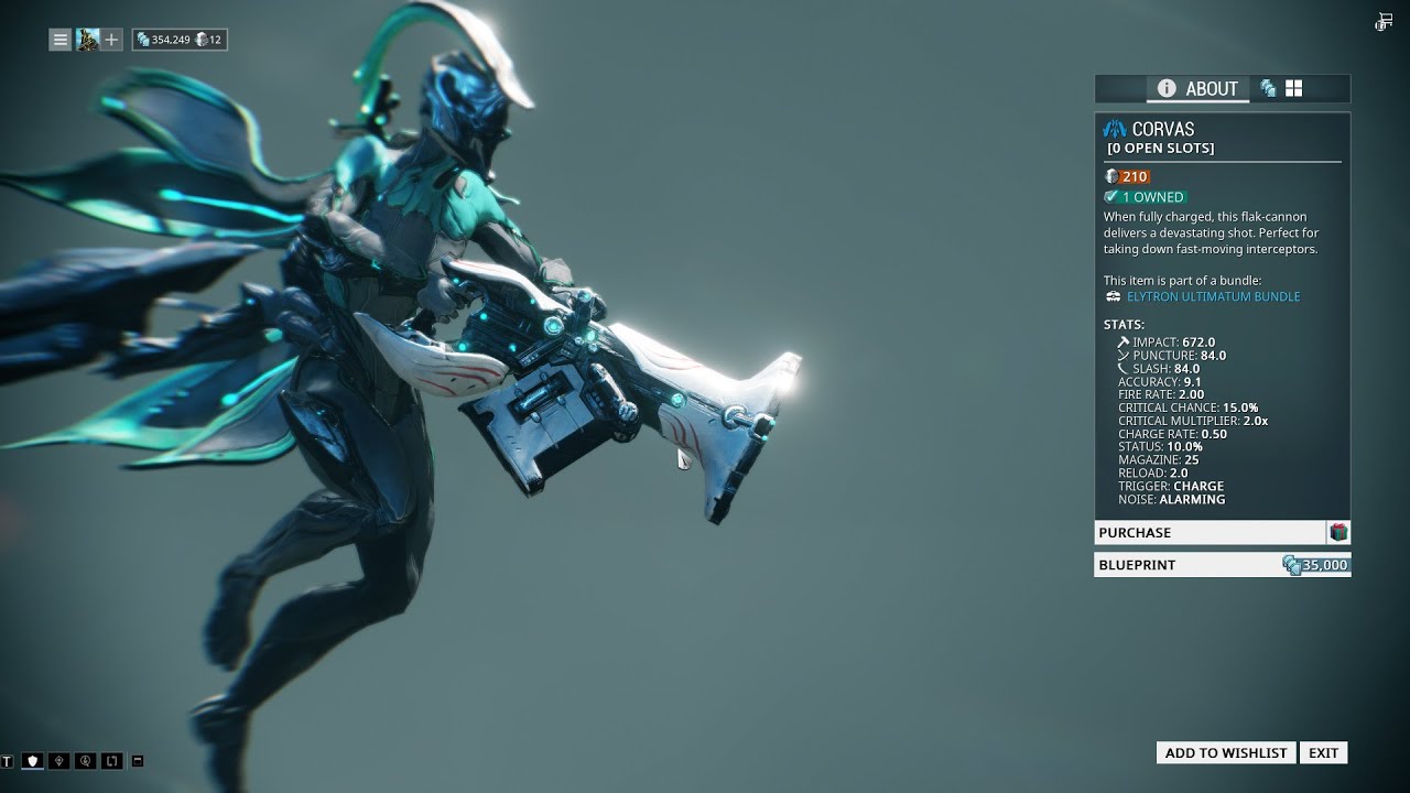 Warframe How to get the Archwing Weapon Coruas in U19 - YouTube