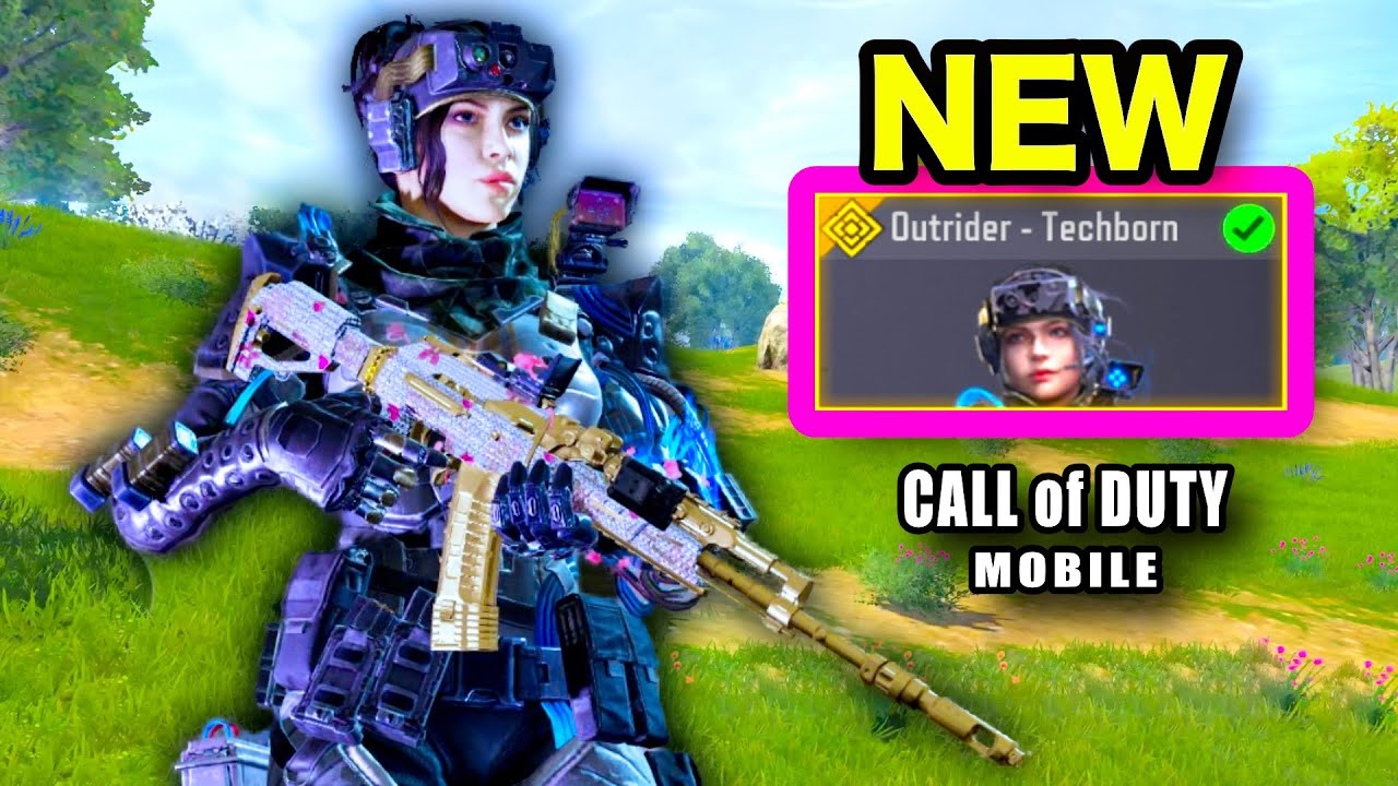NEW LEGENDARY OUTRIDER - TECHBORN | COD MOBILE - YouTube