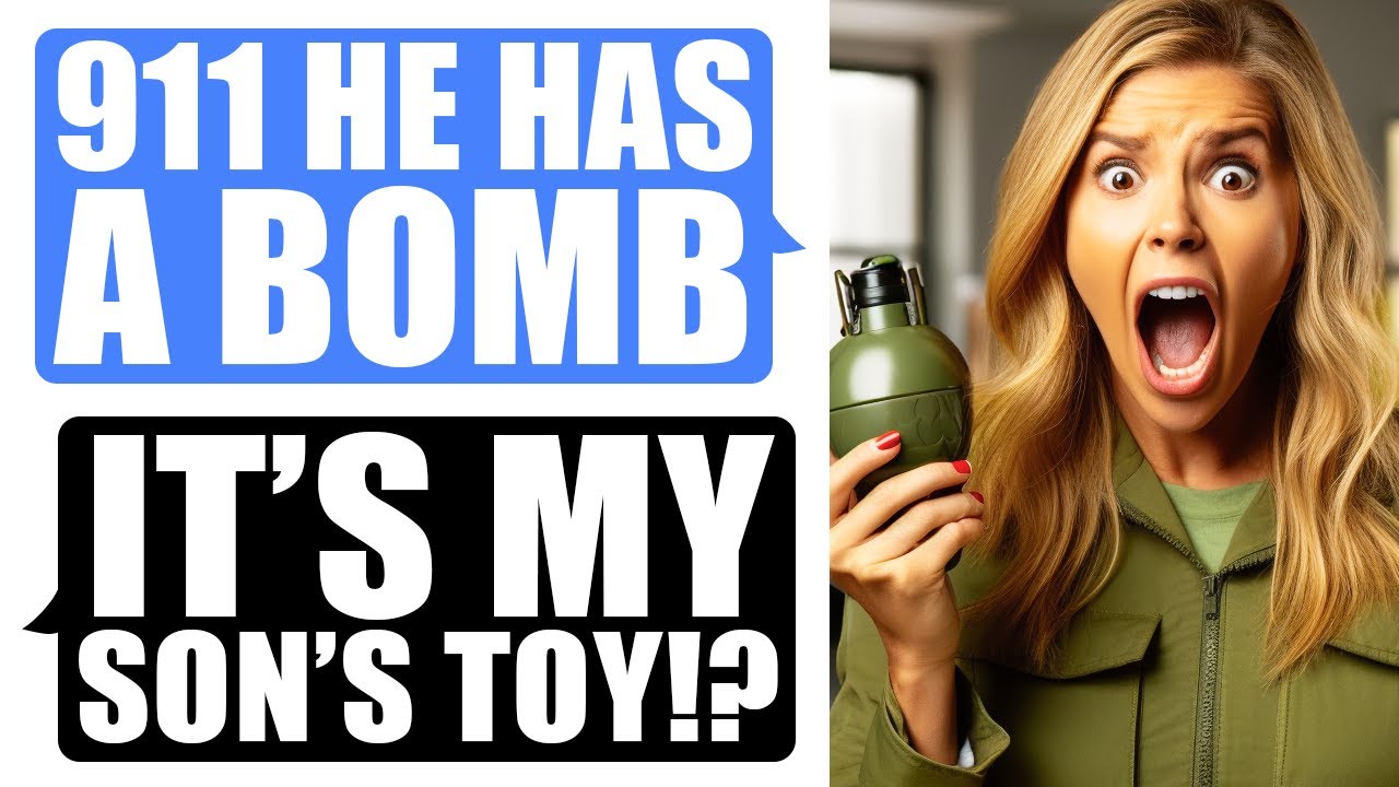 Karen Mistakes My Son’s TOY For REAL BOMB.. Calls BOMB SQUAD On Us ...