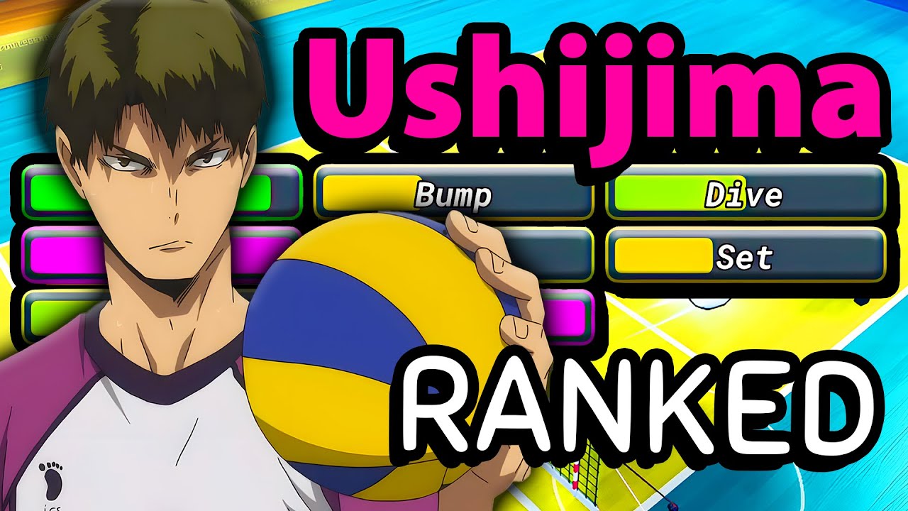 Ushijima Main DOMINATES in RANKED | Volleyball Legends Clips - YouTube