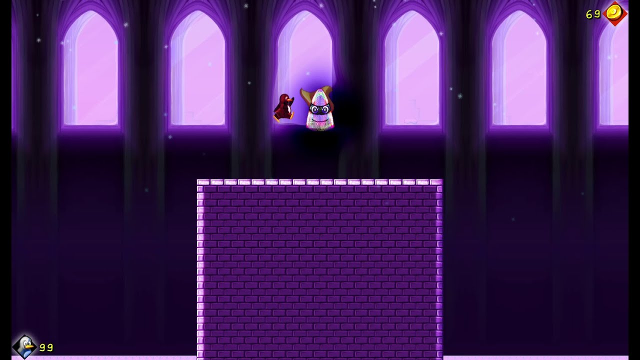 SuperTux Classic - Grumbel Boss Fight (No Damage) - YouTube