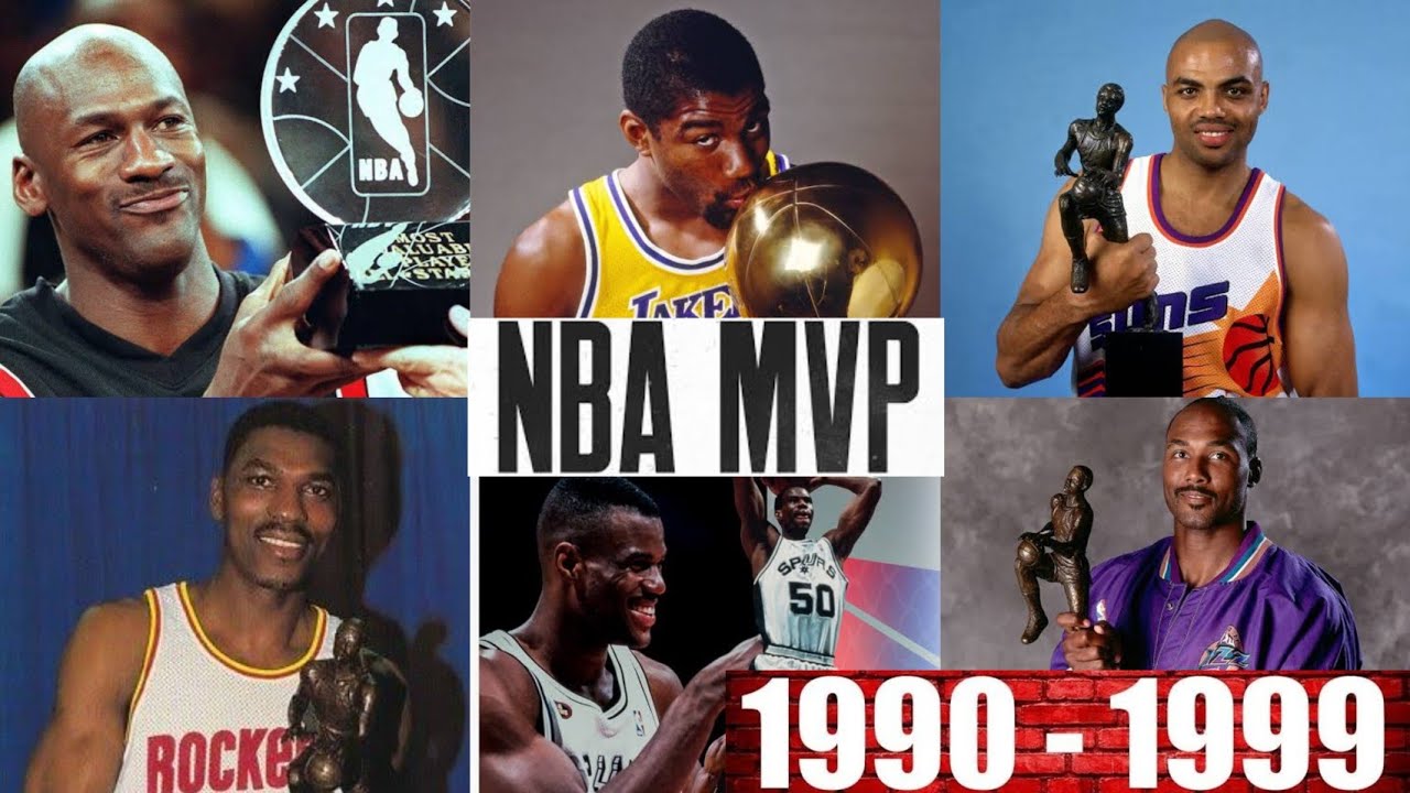 NBA MVP 1990-1999 - YouTube
