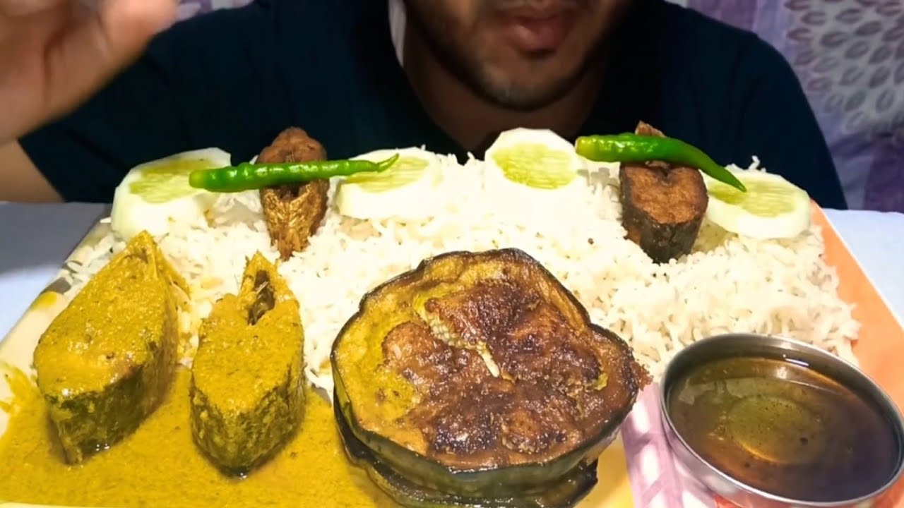 Shorse ilish / Hilsa Eating With Rice | Hilsa Fish Fry Eating | # ...