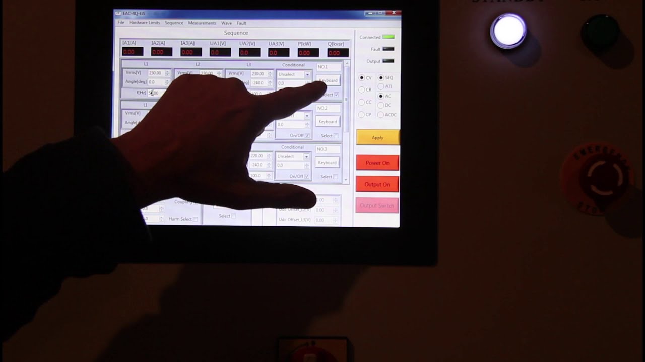 EAC-4Q-GS Bidirektionale AC- Laborstromversorgung (Quelle/Senke) - ET ...