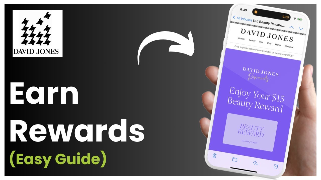 How To Get Reward On David Jones App - YouTube