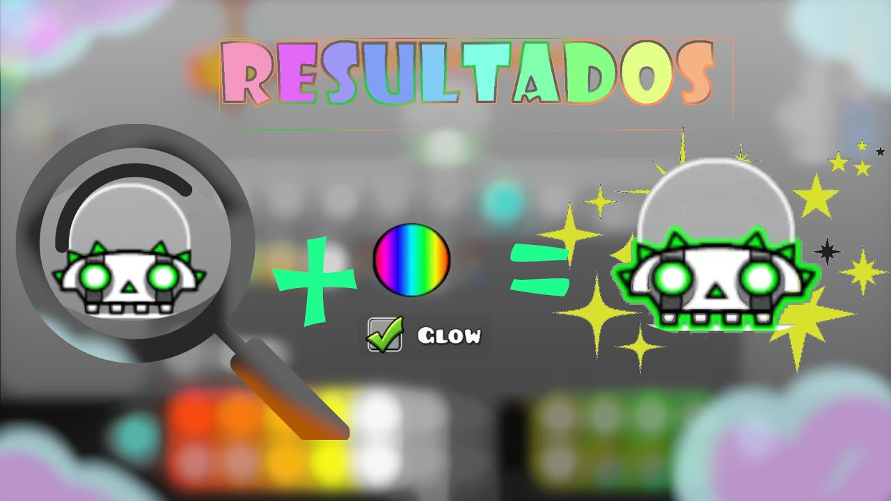 SEGUNDA PARTE DESBLOQUEANDO GLOW "GEOMETRY DASH" - YouTube