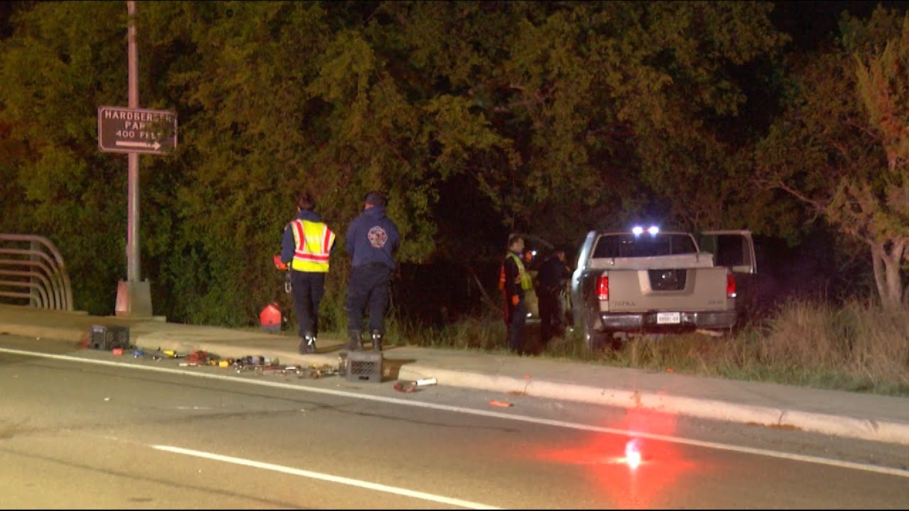 Road rage incident ends in crash, man detained, police say - YouTube