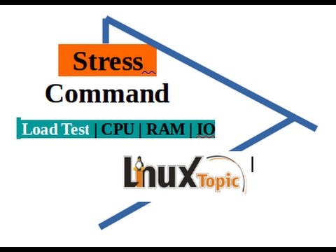 stress command for test load on server - YouTube