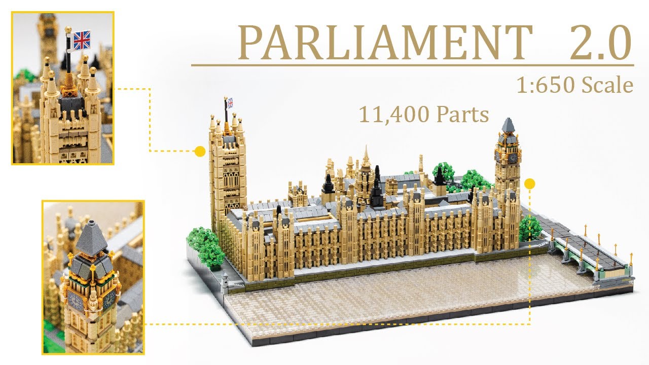 PARLIAMENT 2.0 | Landmark Diorama | 11,000 LEGO BRICKS - YouTube