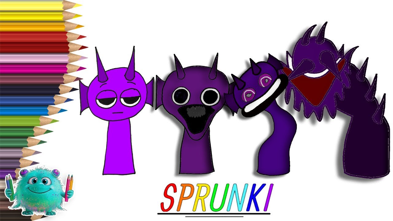 Draw DURPLE PURPLE Phases 1-2-3-4 🎨 | INCREDIBOX - YouTube