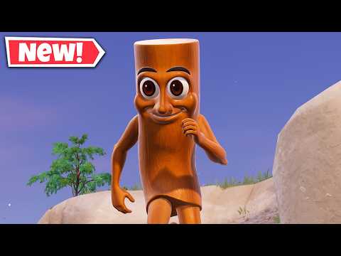 NEW TUNG TUNG TUNG SAHUR Skin Gameplay In Fortnite!