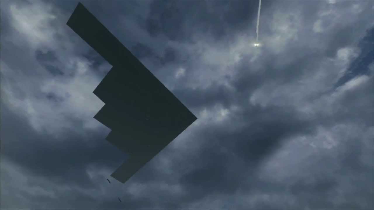 COD: MW3 Predator Missile Strikes Stealth Bomber - YouTube