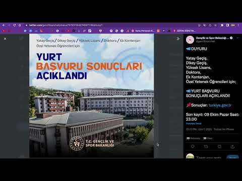 KYK EK YURT BAŞVURU SONUÇLARI AÇIKLANDI - KYK İLK KAYIT ÜCRETİ- KYK EK YURT TAAHHÜTANEME ONAYI